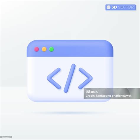 web page development icon symbols coding language programming software