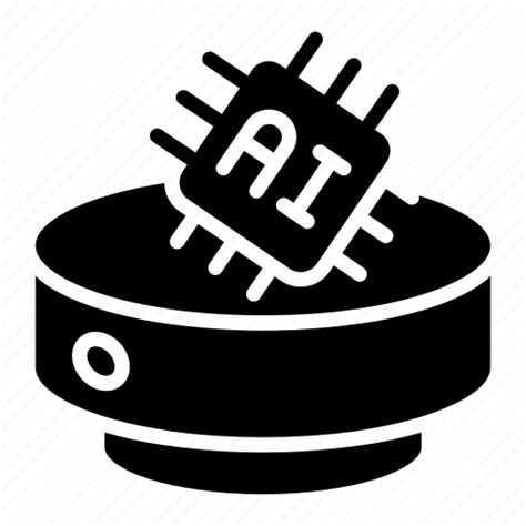 Ai Processor Artificial Intelligence Microchip Microprocessor Cpu Icon Download On Iconfinder