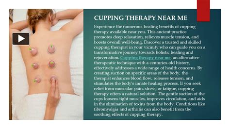 Ppt Cupping Therapy Near Me Powerpoint Presentation Free To
