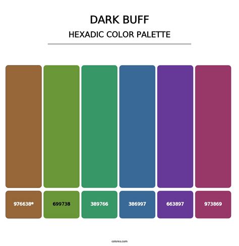 Dark Buff Color Palettes