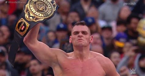 Wwes Gunther Retains Intercontinental Title In Savage Wrestlemania Match