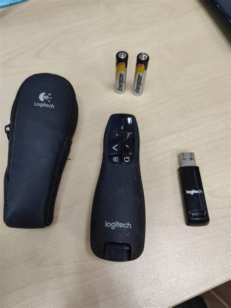 Logitech Wireless Presenter R400 Presentation Wireless Presenter With