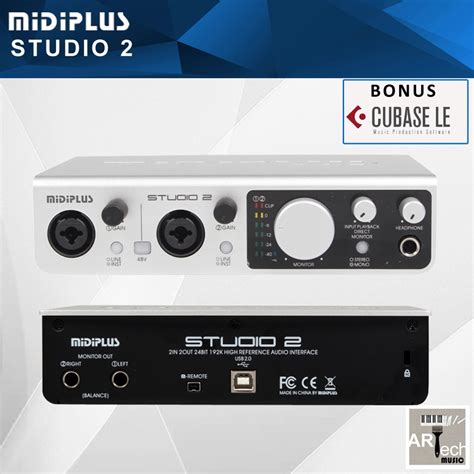Jual Midiplus Studio Soundcard Recording Usb Audio Interface Shopee Indonesia