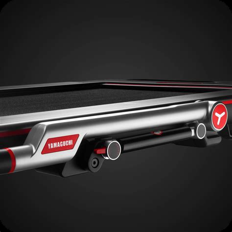 Компактная беговая дорожка c поручнем для дома Yamaguchi Runway PRO-X ...