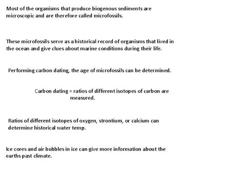Most Of The Organisms That Produce Biogenous Sediments