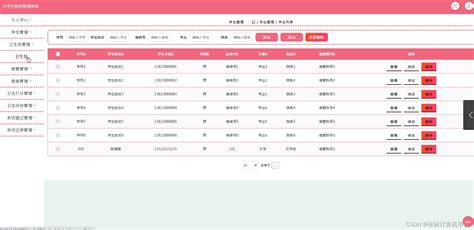 毕设项目：大学生宿舍管理系统jspjavaspringmvcmysqlmybatisjsp宿舍管理系统eclipse Csdn博客