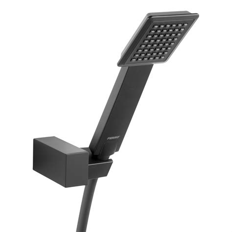 Zestaw Natryskowy Prysznicowy Punktowy 1funk Czarny Mat SINUS BLACK
