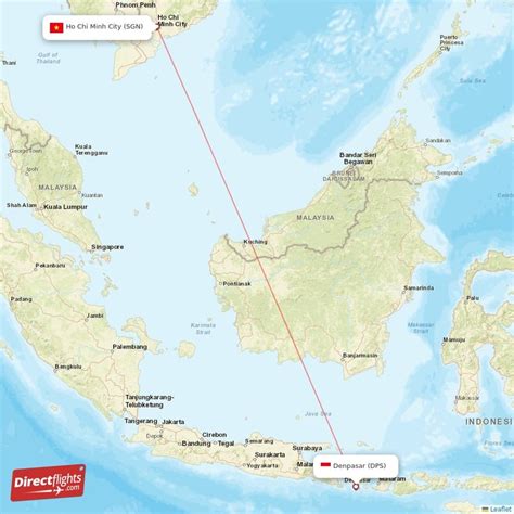 Direct Flights From Denpasar To Ho Chi Minh City DPS To SGN Non Stop
