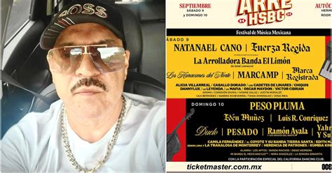 Julio Preciado Arremetió Contra El Cartel Del Festival Arre Hsbc Infobae