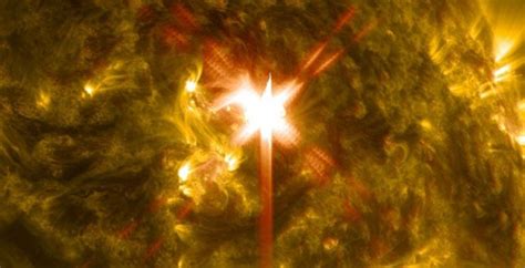 X Solar Flare Erupts From The Sun Video Canada Journal News Of The World