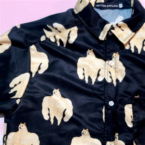 Camisa Cheems Mamad0 Rotten Apparel Shop