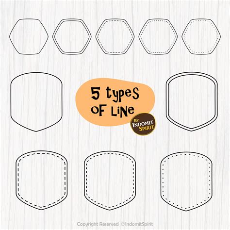 Patch Svg Dotted Outline Svg Patches Rounded Corners Patches