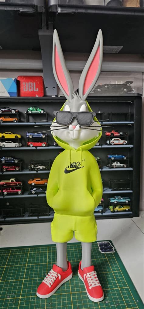 🎨 Bugs Bunny Urban Vibes Fan Art Multiparts3mf・ 3d File For 3d