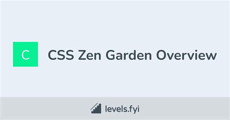 Css Zen Garden Careers Levelsfyi
