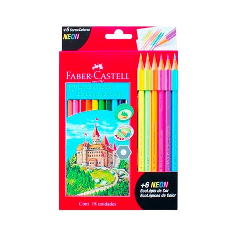 Lapices Faber Castell 12 6 NeÓn