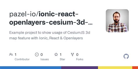 Github Pazel Ioionic React Openlayers Cesium 3d Map Example Project To Show Usage Of