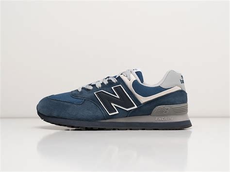 Купить Кроссовки New Balance 574 цвет Синий купить по цене 4940 рублей ...