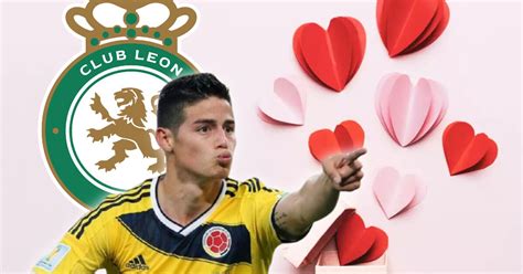 James Sorprendió A Las Hinchas De León Con Un Saludo Por El Día De San