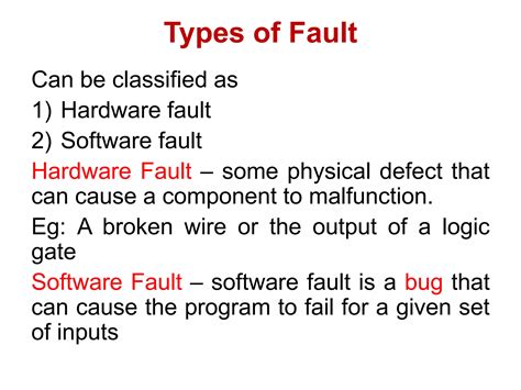 Fault Tolerance Techniques PPT