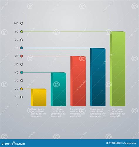 Bar Chart Graph Diagram Financial Analytic Statistical Business