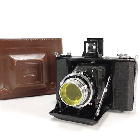 希少美品 Zeiss Ikon Nettar 51516 6x6判 Novar Anastigmat 75cm F45 純正ケース付き