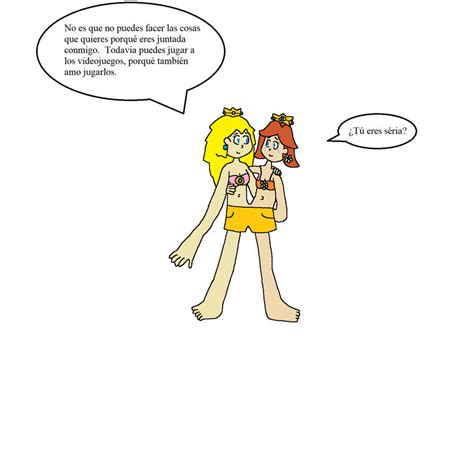 Princess Peach Princess Daisy Conjoined By Nintendosupermario1 On