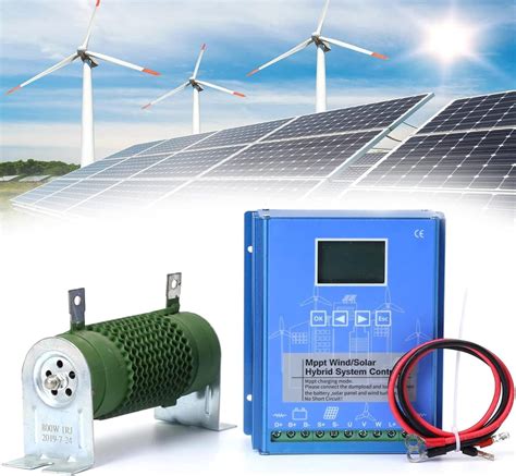 Tehongmai Battery Off Grid Controller Wind Turbine Solar Hybrid Mppt Charge Boost Controller