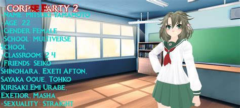 Mmd Corpse Party 2 Mitsuki Yamamoto By Mashathesaiyan On Deviantart