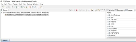 ccs tms320f28031 issues with the debugger using blackhawk usb 2000