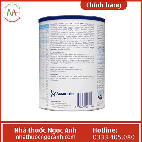 Sữa Dê Kabrita Số 1 800g Có Tốt Không Giá Bao Nhiêu Mua ở đâu