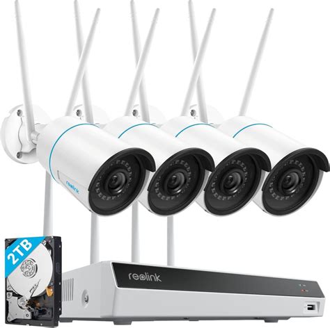 Reolink 5mp Wifi System 4pcs 5mp Wifi Camera With 1pc