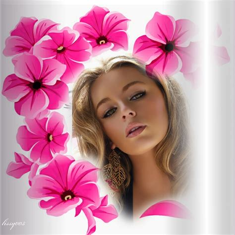 Lissys Face Cut Out Frames 2016 March 2016 May Spring Abstract