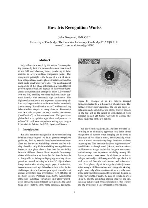 pdf how iris recognition works