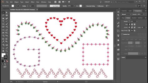 How To Repeat A Shape Along Any Path In Adobe Illustrator YouTube