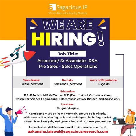 Akansha Jaiswal On Linkedin Sagaciousip Sales Ipsales Associate