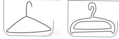 晾衣架简笔画