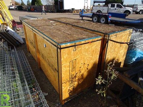 2 Crates Of Ceiling Tile Grid Roller Auctions