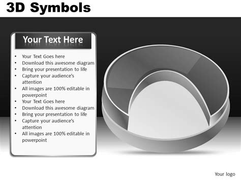 3d symbols powerpoint presentation slides db templates powerpoint
