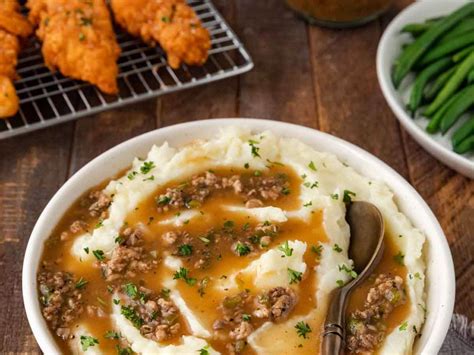 Popeyes Mashed Potatoes And Gravy Copycat Dinner Then Dessert