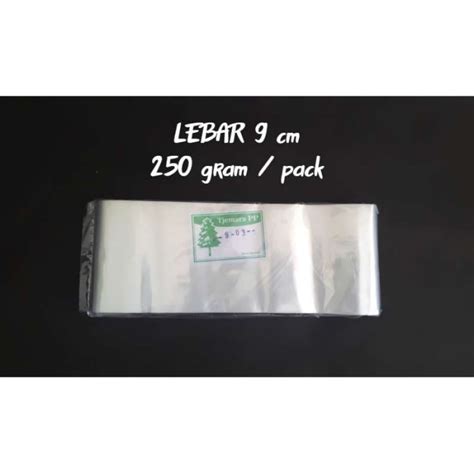 Jual Plastik Pp Roll Lebar 8 9 10 Cm Tebal 03 Bening Panjang Di Seller Raindrop Cengkareng