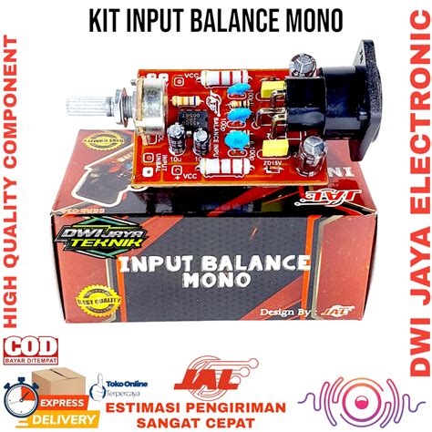 Jual Kit Input Balance Mono Kit Jal Input Balance Shopee Indonesia