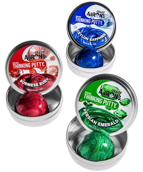 Precious Gems Crazy Aaron Thinking Putty Putty That Shimmers Like Jewels