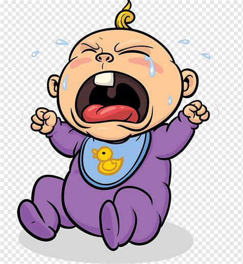 우는 아기 일러스트 우는 유아 우는 아이 자 어린이 식품 png PNGWing