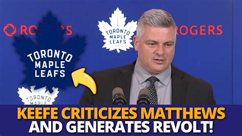 Urgent Matthews Furious With Keefe After Absurd Speeches Look What