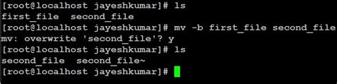 How To Move File In Linux Mv Command Geeksforgeeks