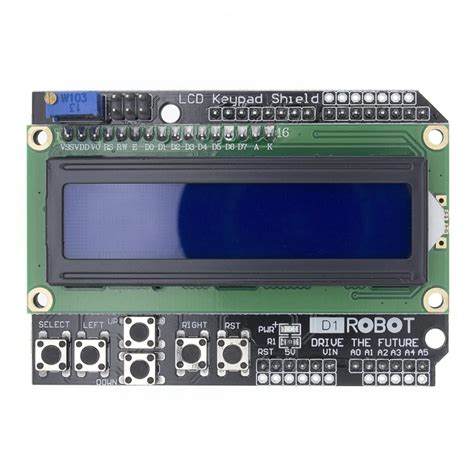 Ecran LCD 16x2 Et Clavier Pour Arduino