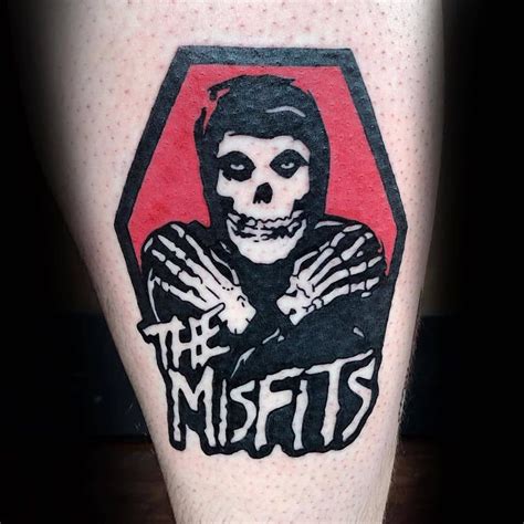 The Misfits Skull Tattoo