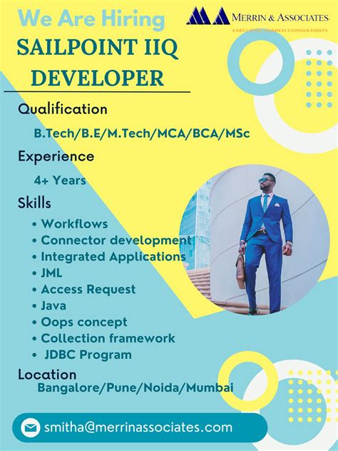 Merrin And Associates On Linkedin Hiring Sailpointdeveloper Workflows