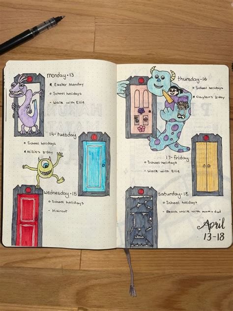 69 Extraordinary Disney Bullet Journal Inspirations Artofit