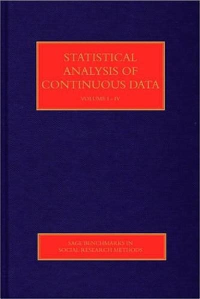 Statistical Analysis Of Continuous Data
